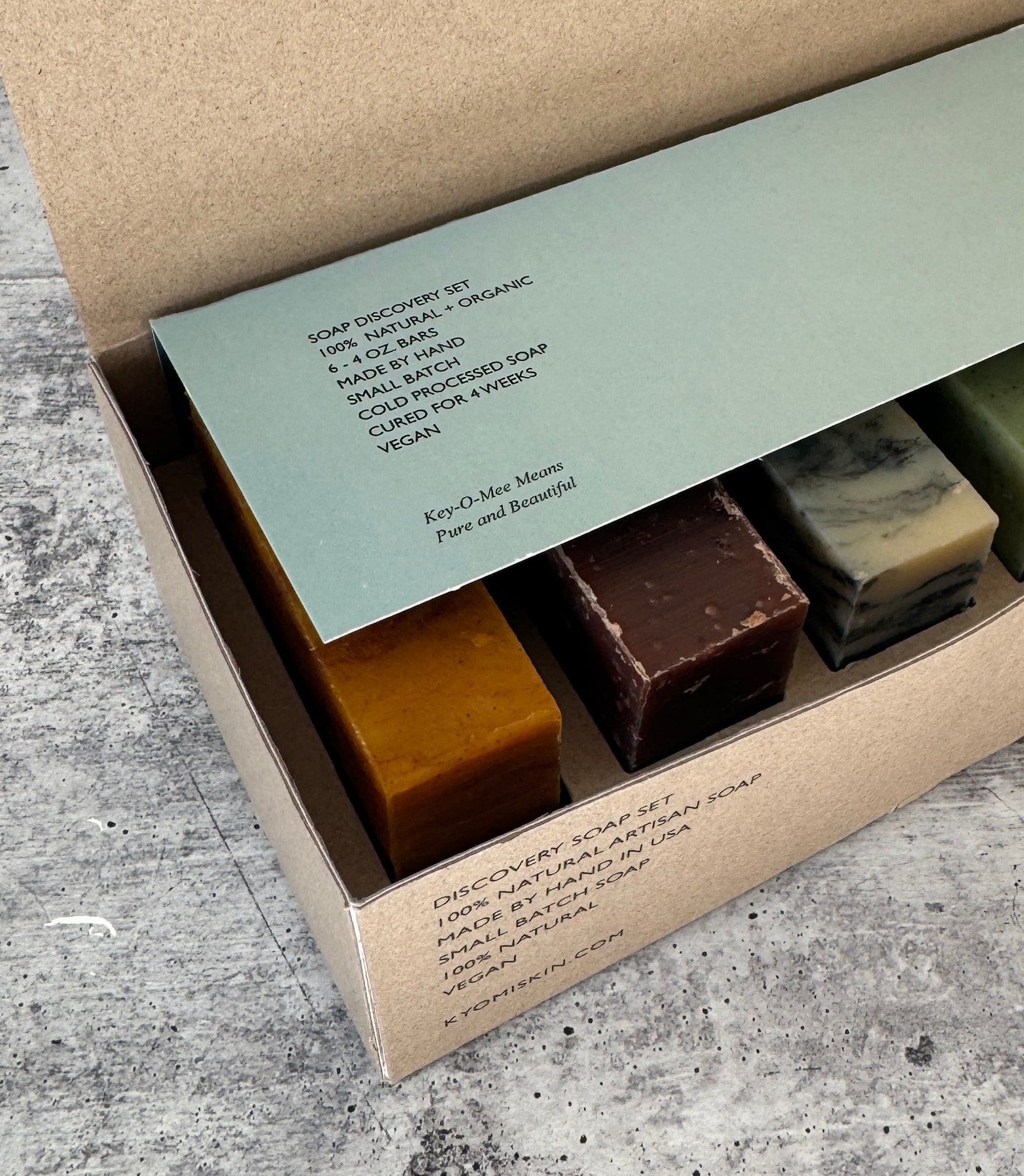 Soap Discovery Set - Natural & Organic Soap Bars- Soap Gift Set – KYOMI ...